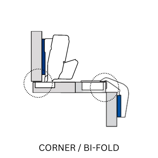 CORNER / BI-FOLD | JC Furniture Hardware Corporation