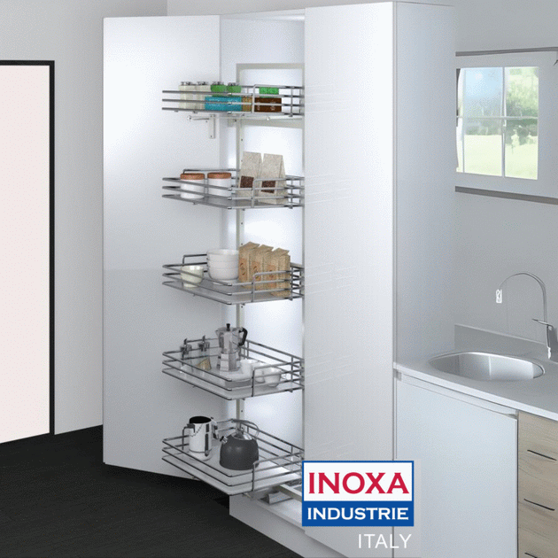 EUROFIT Kitchen Pantry System | JC Furniture Hardware Corporation