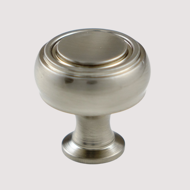 K-62343 Knob - Honey Brown, Satin Nickel Finish | JC Furniture Hardware ...