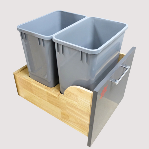 Eurofit Wooden Frame Recycle Bin Bottom-Mounted | JC Furniture Hardware ...